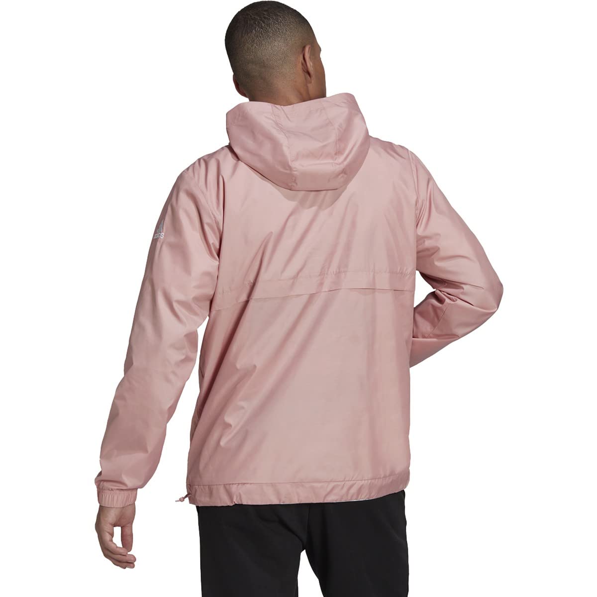 adidas Essentials Brandlove Half-Zip Windbreaker - Mens Casual L