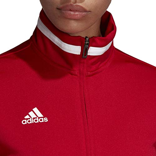 adidas Team 19 Track Jacket - Women's Multi-Sport M Power Red/White