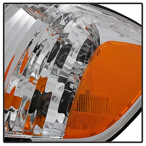 ACANII - For 2005-2006 Toyota Tundra 05-07 Sequoia Double | Crew Cab Headlights Headlamps w/Corner Lamps Set Left+Right