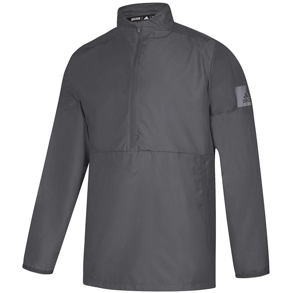 adidas Game Mode Long Sleeve Quarter-Zip Jacket - Men's Multi-Sport S Grey