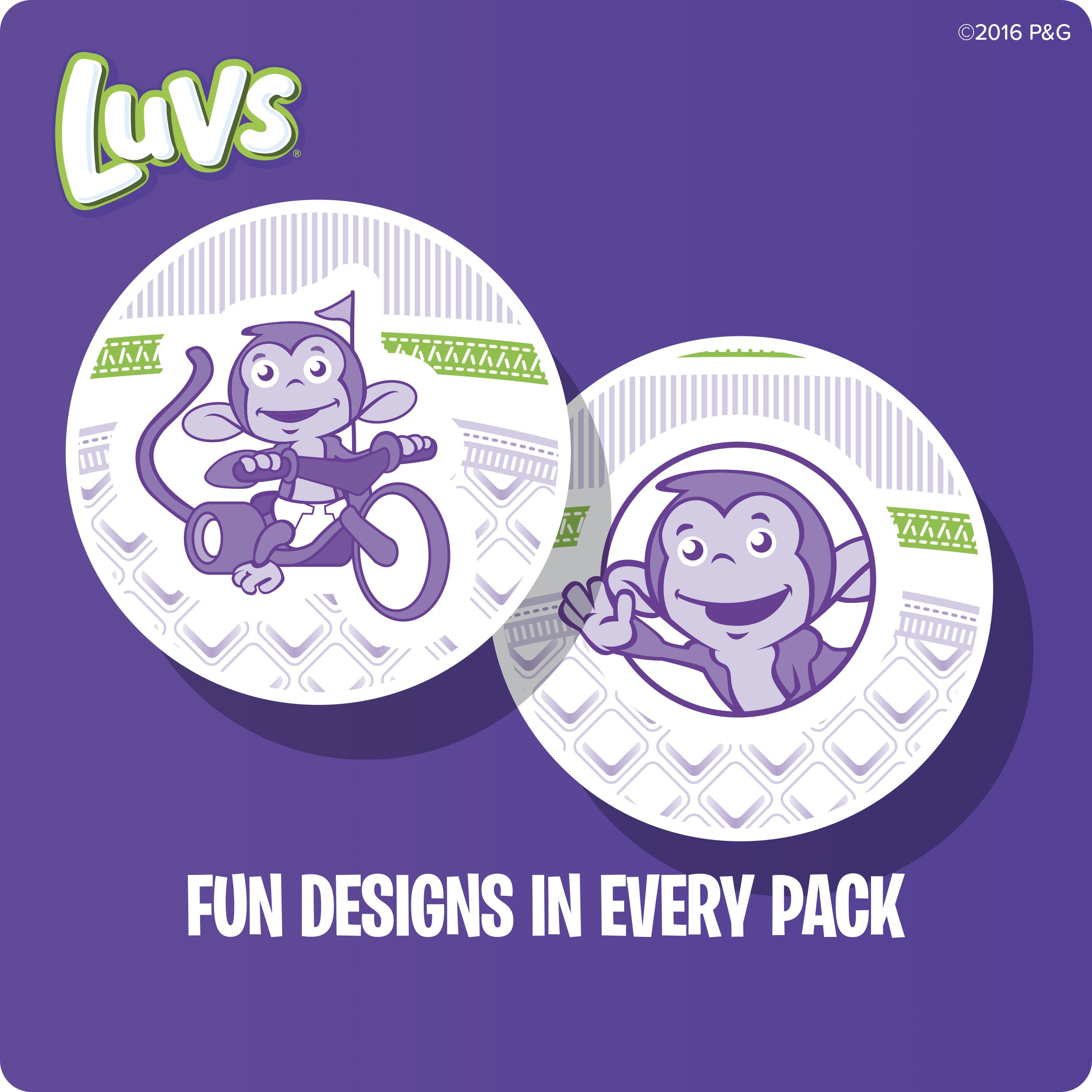 Luvs Diapers Size 3 92 Count