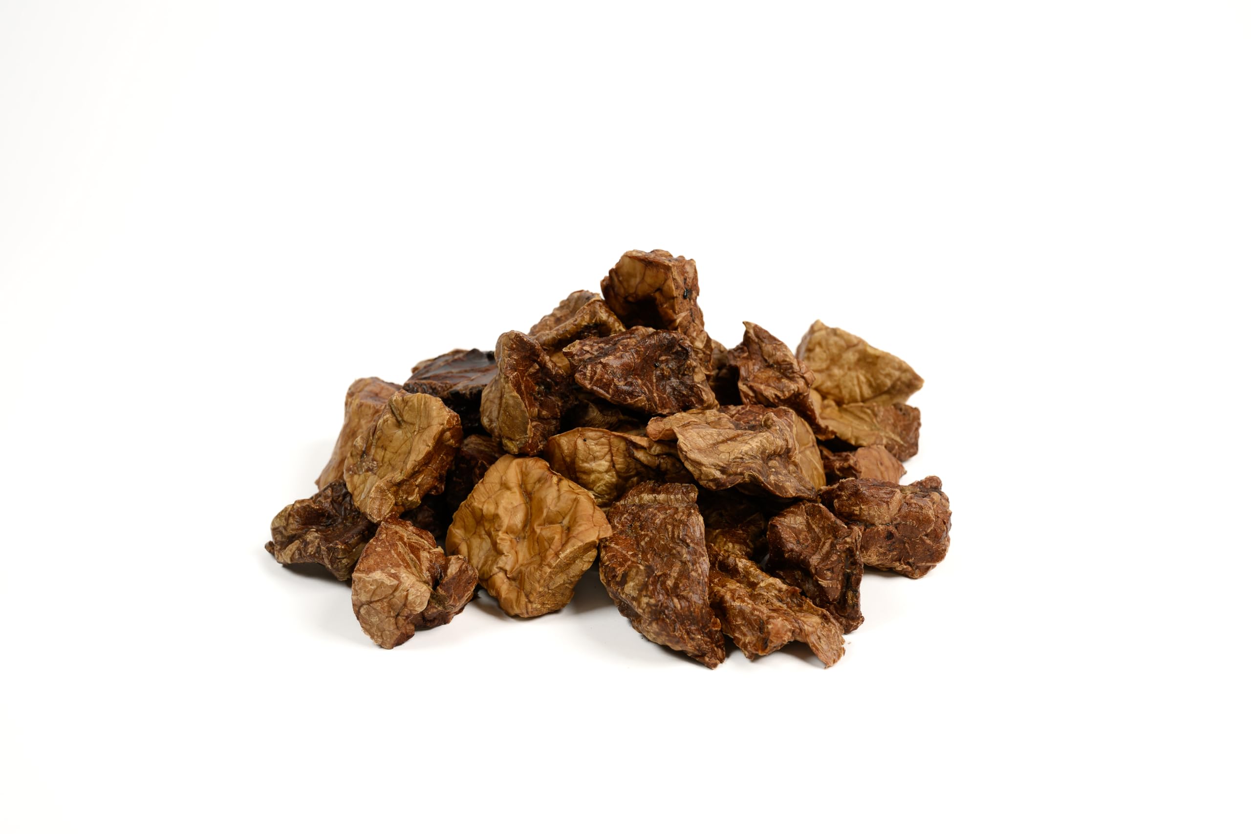 Big Lu - Beef Lung Dog Treats, Premium 100% Beef, All-Natural Dog Chews, Rich in Glucosamine and Chondroitin for Joint Health, Bite-Sized Chunks (12 Ounce)