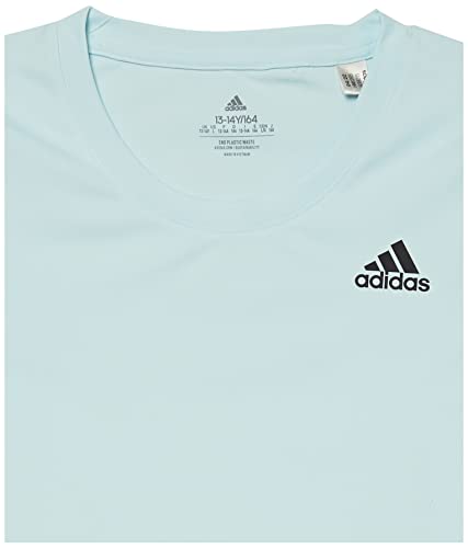 adidas Girls' Club Tennis T-Shirt, Almost Blue, Small