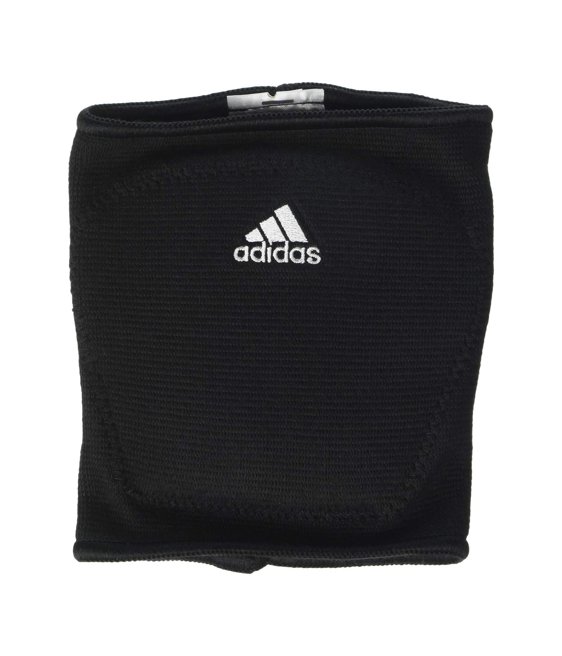 adidas Unisex-Adult 5 Inch Knee Pad, Black/Black/White, Medium