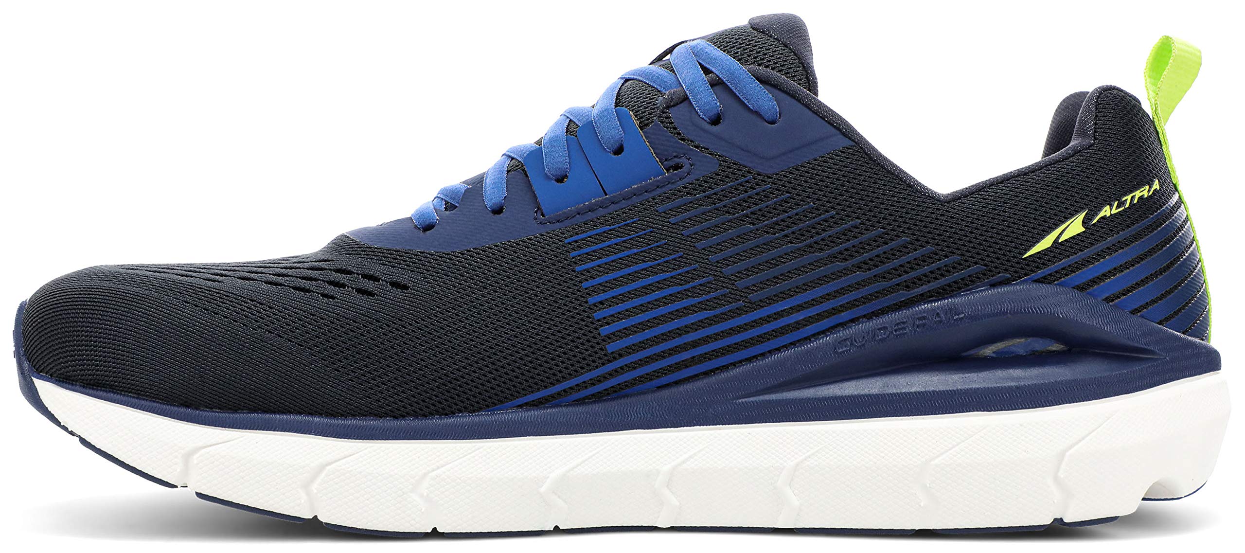 ALTRA Men's Provision 5 Road Running Shoe, Black/Blue, 9