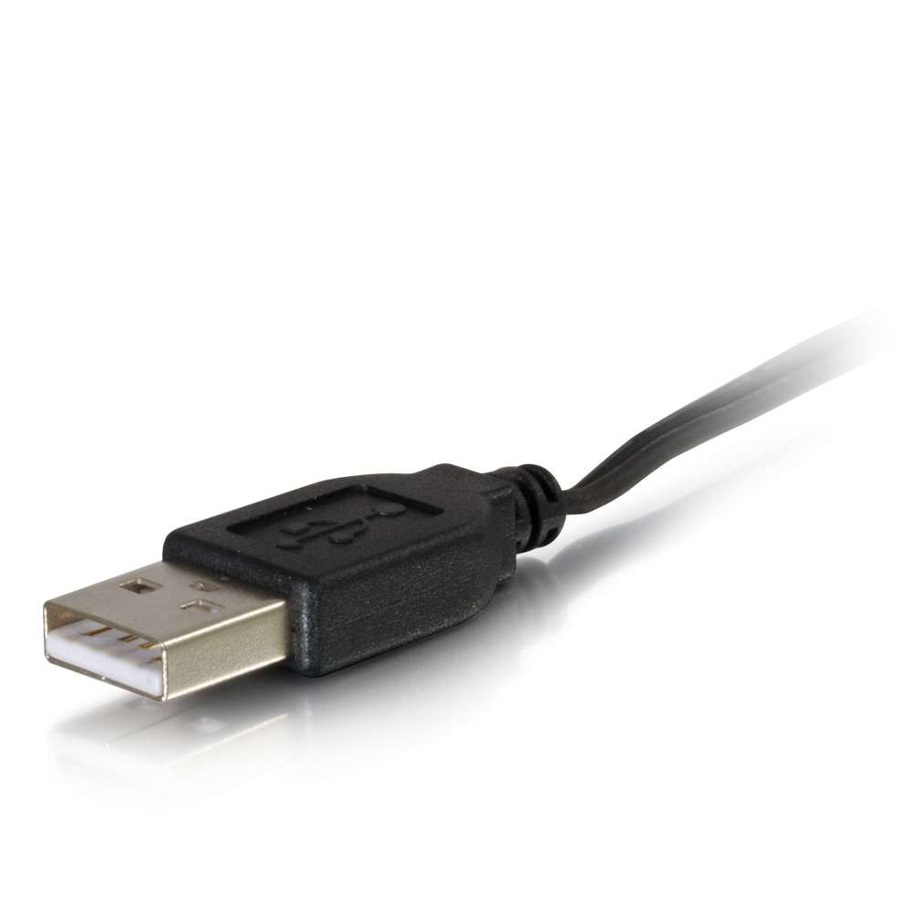 Legrand - C2G Voltage Inserter, Male to Male HDMI Inserter, USB Powered Voltage Inserter, Black Voltage Regulator, 5.8 Foot USB Powered HDMI Voltage Inserter, 1 Count, C2G 42236