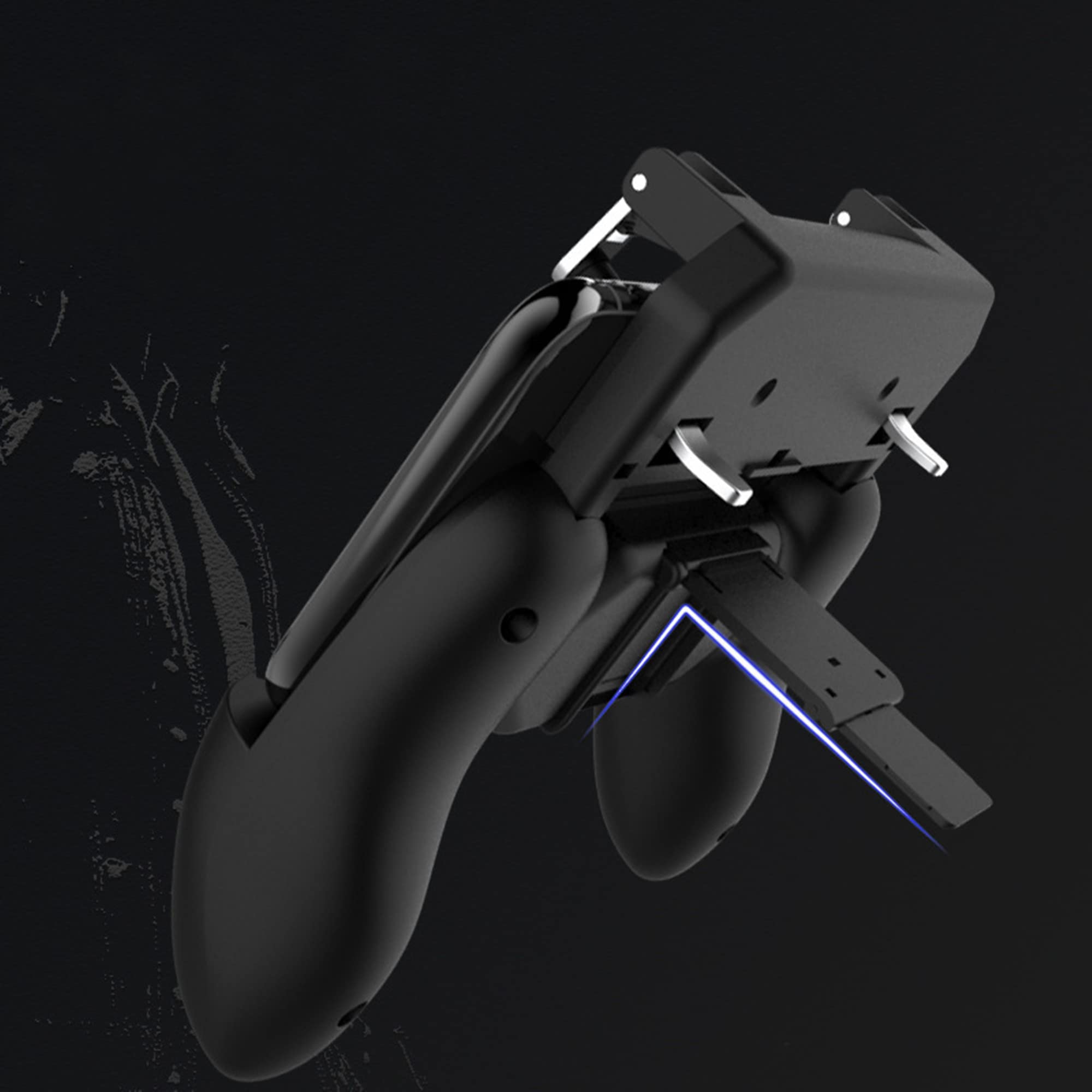 AOXIAOAI Mobile Game Trigger Joystick Gamepad controller for 4.7-6.5 Inch Smartphone (trigger)