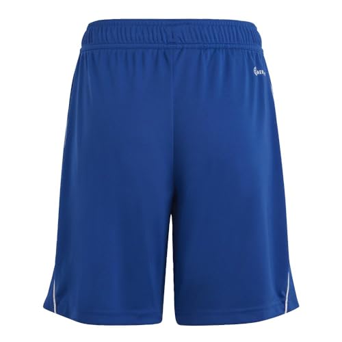 adidas Kids' Tiro 23 Shorts, Team Royal Blue/White, Small
