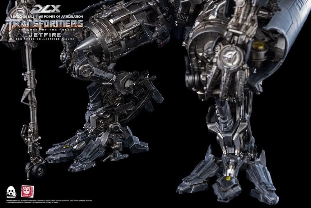 threezero Transformers: Revenge of The Fallen: Jetfire DLX Scale Collectible Figure, Multicolor