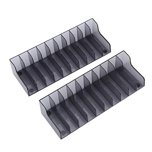 Omabeta Game Card Holder, More Precise Large Capacity Games Rack 2 Pcs for/Slim/PRO for Pro Game Consoles