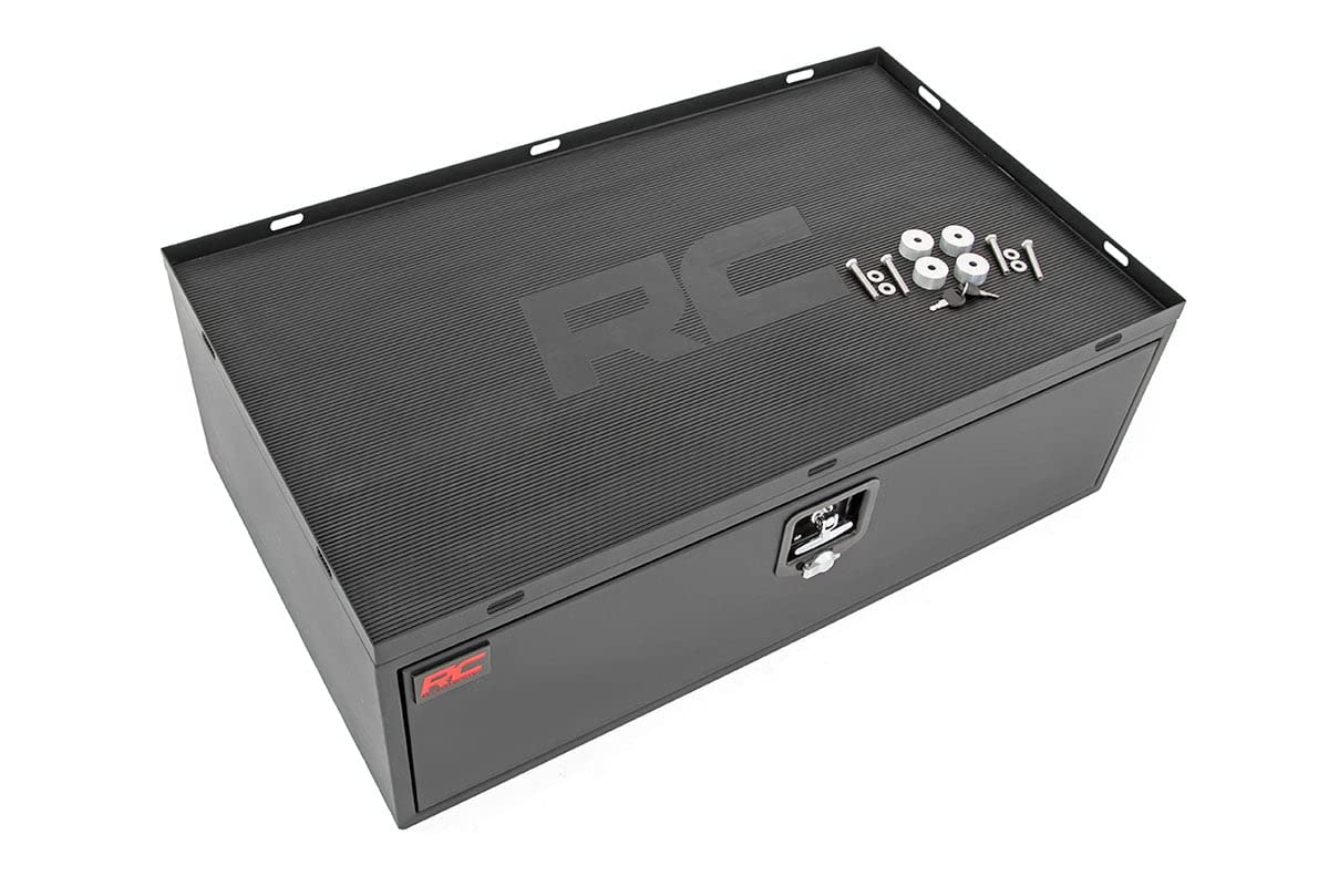 Rough Country Metal Lockable Storage Box for 2018-2024 Jeep Wrangler JL - 99030