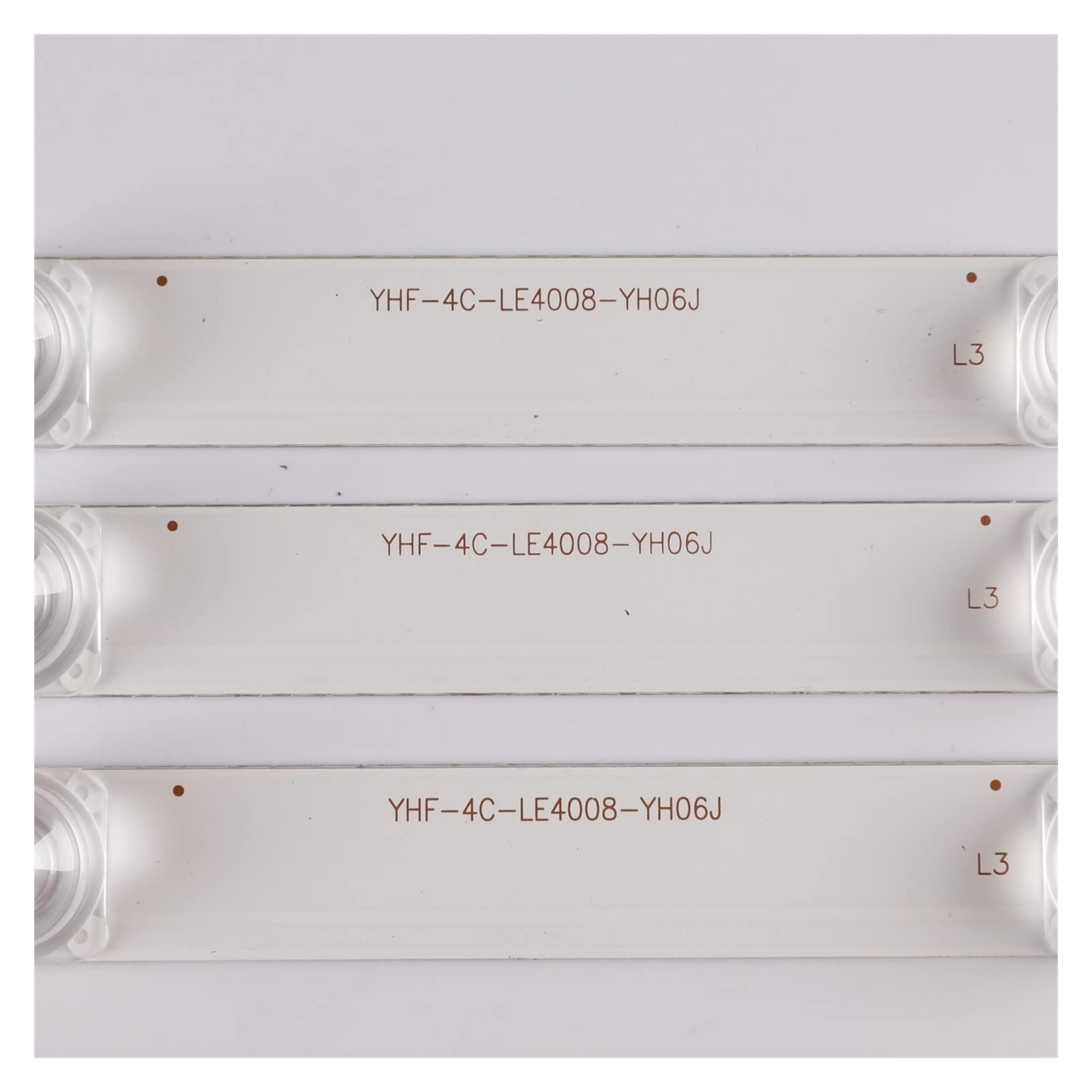 ALMVIS 3pcs LED Backlight 40" TV L40F3303B L40F3301B L40F3800A Bar Strip fit for TOT-40F3800-3X8-3030C-V1 Screen LVF400SS0TE2V2 Fit for TCL LED TV Backlight (Size : 1set)