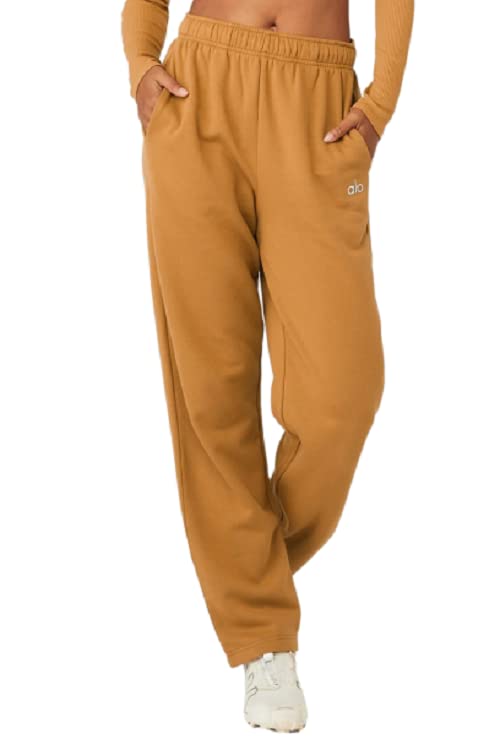 Alo Yoga Accolade Straight Leg Sweatpant, Toffee Large