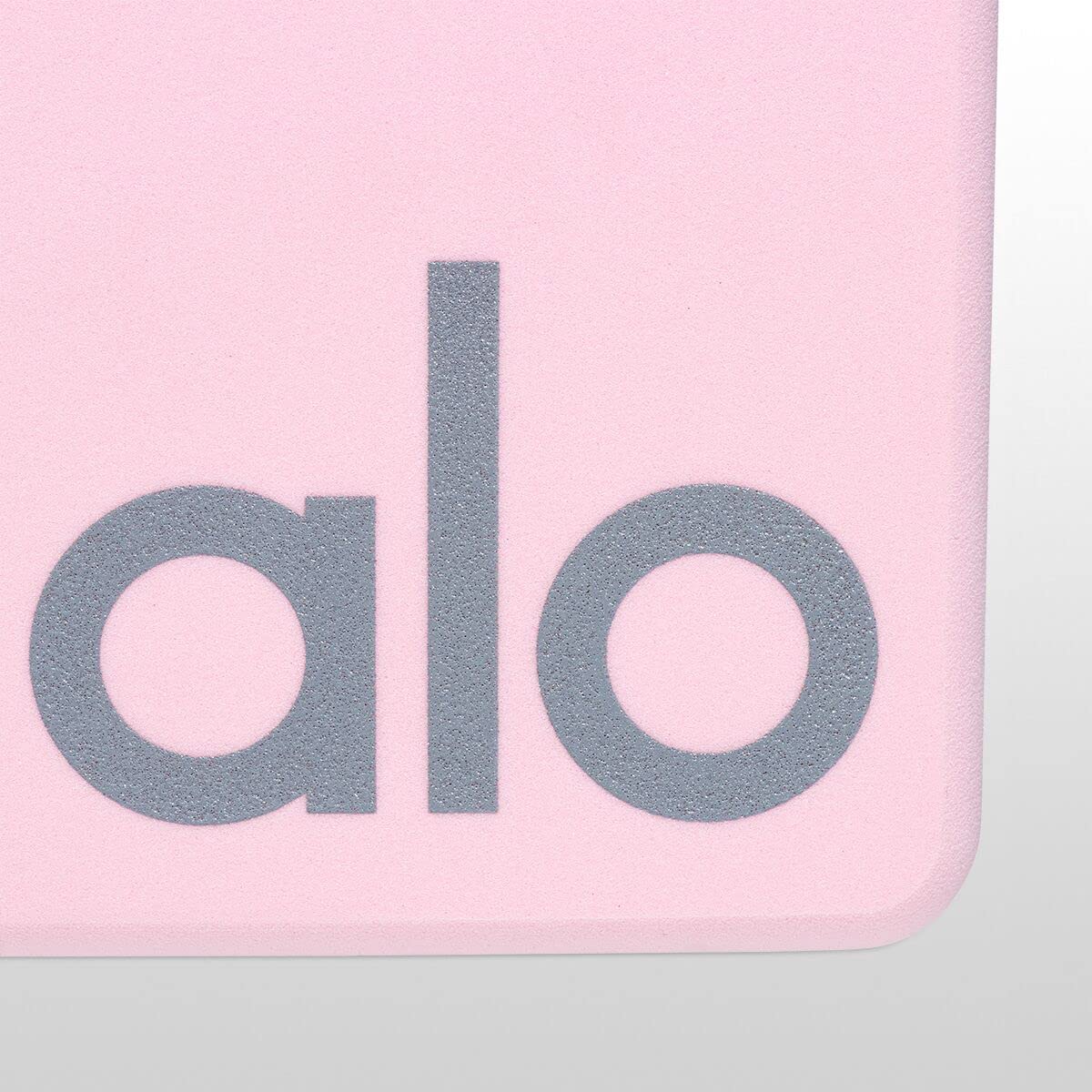 Alo Yoga Uplifting Yoga Block Powder Pink/Silver, One Size