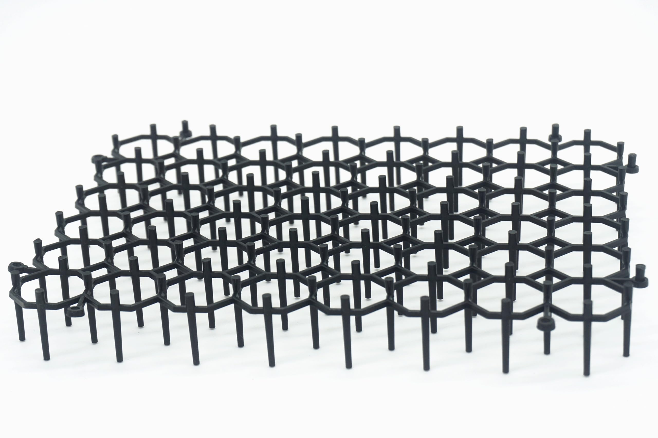 INFISELECT 12Pack Art Drying Rack with Metal Stand Perfect for Preschool Classroom DIY Crafts Rock Painting and Easter Egg Decorating