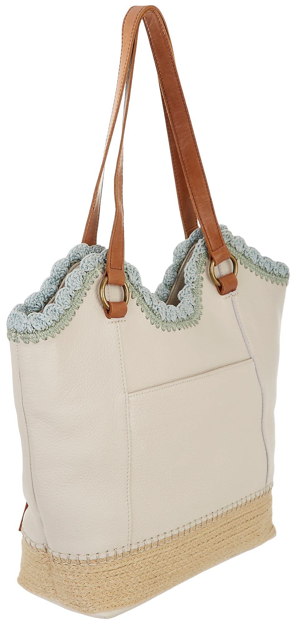 The Sak Sierra Leather Shopper, Stone Espadrille