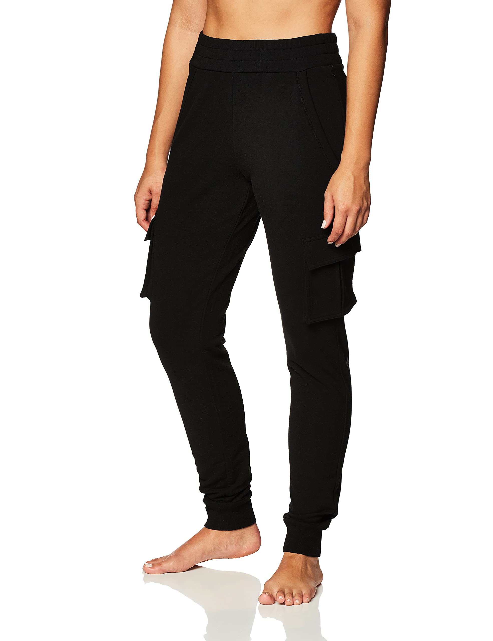 Alo Yoga womens Sweatpants, Black, Small US