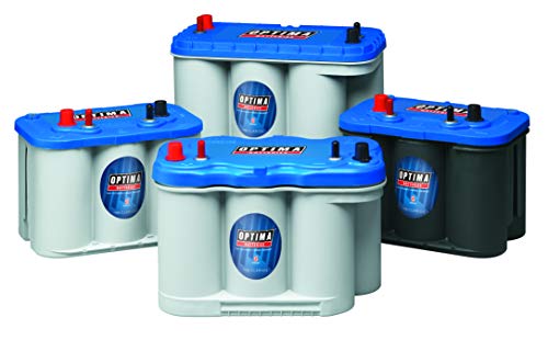 OPTIMA Batteries High Performance D31M BlueTop Dual Purpose Deep Cycle and Starting Sealed AGM Boat and RV Battery, 900 CCA, Dual Terminal, Maintenance Free, Versitile Mounting