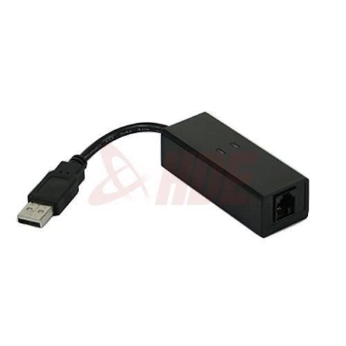 USB 56K External Dial Up Fax Data Modem Windows 10 / 8 / 7 / XP / Vista