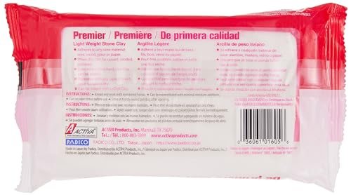 ACTIVA La Doll Premier Natural Air Dry Stone Clay 10.58 ounce (300g)