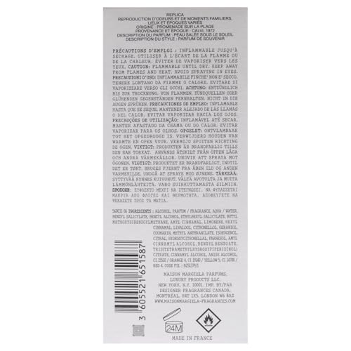 Maison Margiela Replica Beach Walk - Refillable for Women - 3.4 oz EDT Spray