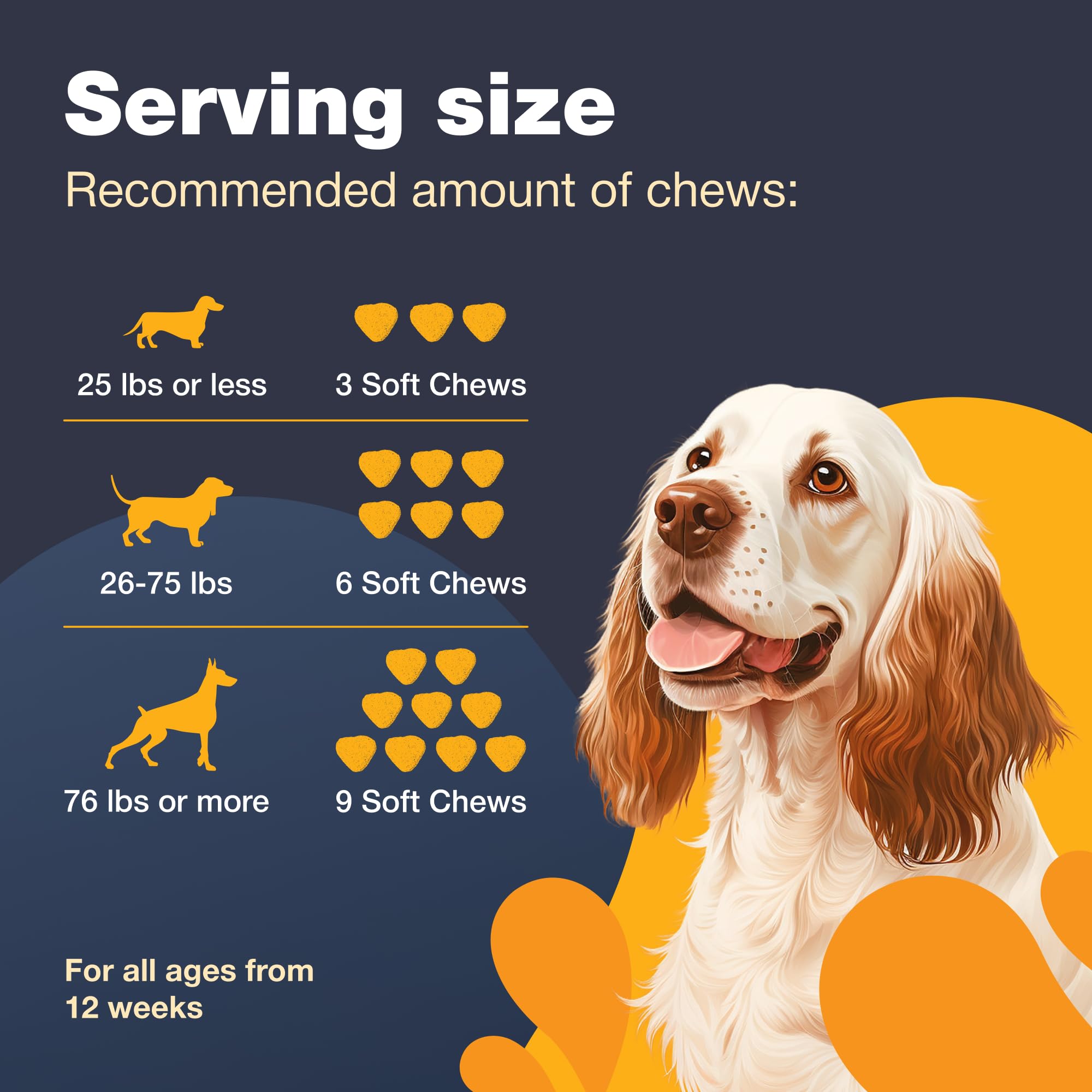 CHEWIA Travel Pack of Allergy Support Soft Chews for Dogs - All Breeds - Digestive Strength - Allergy & Immune Dog Supplement