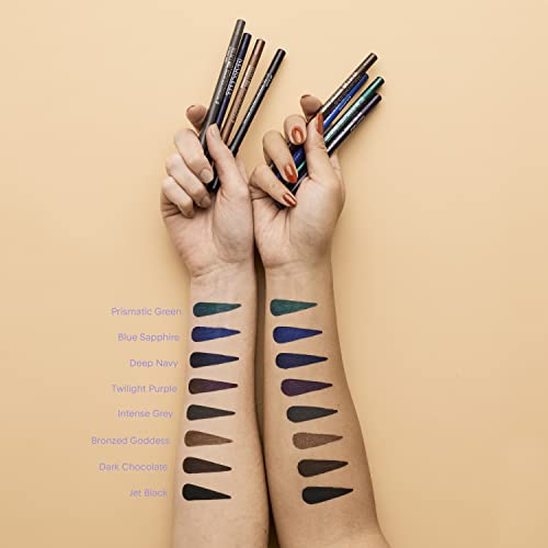 Marcelle Velvet Gel Waterproof Eyeliner, Deep Navy, Hypoallergenic and Fragrance-Free, 0.04 oz