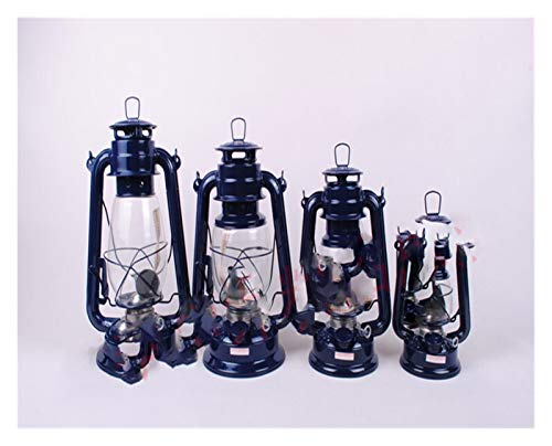 GAOZ Outdoor Lights 2pcs Nostalgic Classic Kerosene Lamp Hurricane Lantern Wild Emergency Light Camp Light,Paraffin Lamp 19cm for Home,Garden,Yard,Decorations
