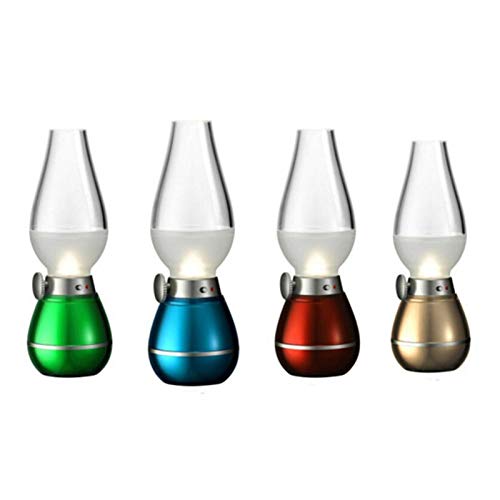 GAOZ Outdoor Lights Retro Style Led Kerosene Lamp Blowing Control Lamp Desk Lamp Dimmable USB Rechargeable Night Light Home Decoration for Home,Garden,Yard,Decorations