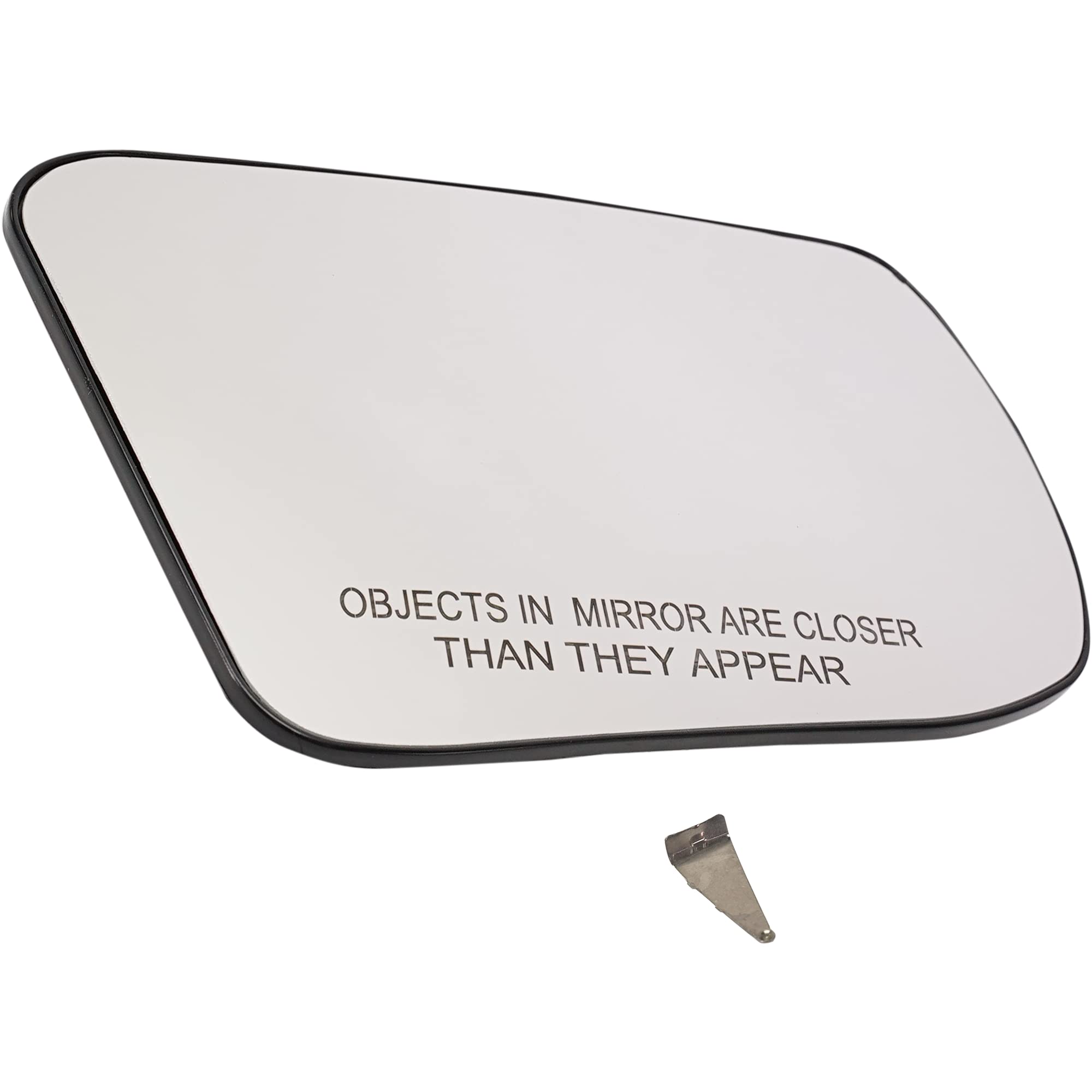Kool Vue Mirror Glass Compatible with 2013-2018 Nissan Altima Sedan With Backing Plate Passenger Side NI1325108
