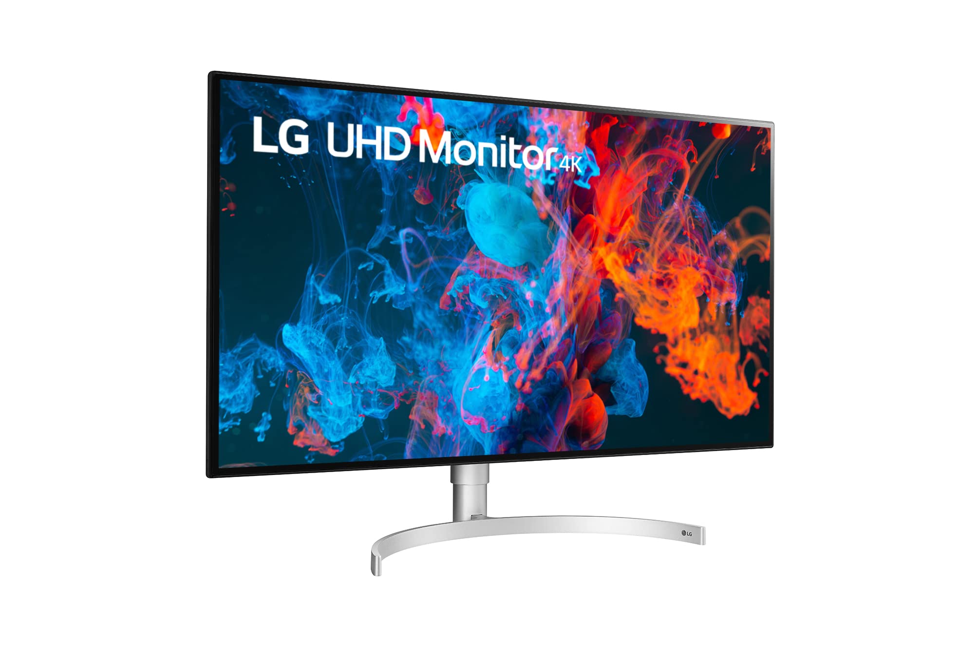 LG 32UL950-W Monitor Piatto per PC 80 cm (31.5") 4K Ultra HD LED Opaco Argento, Bianco