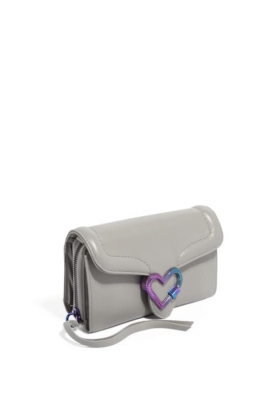 Aimee Kestenberg Lovers Lane Wallet On A Chain - Crossbody Wallet Purse for Women - Removable Strap for Clutch Versatility - Black
