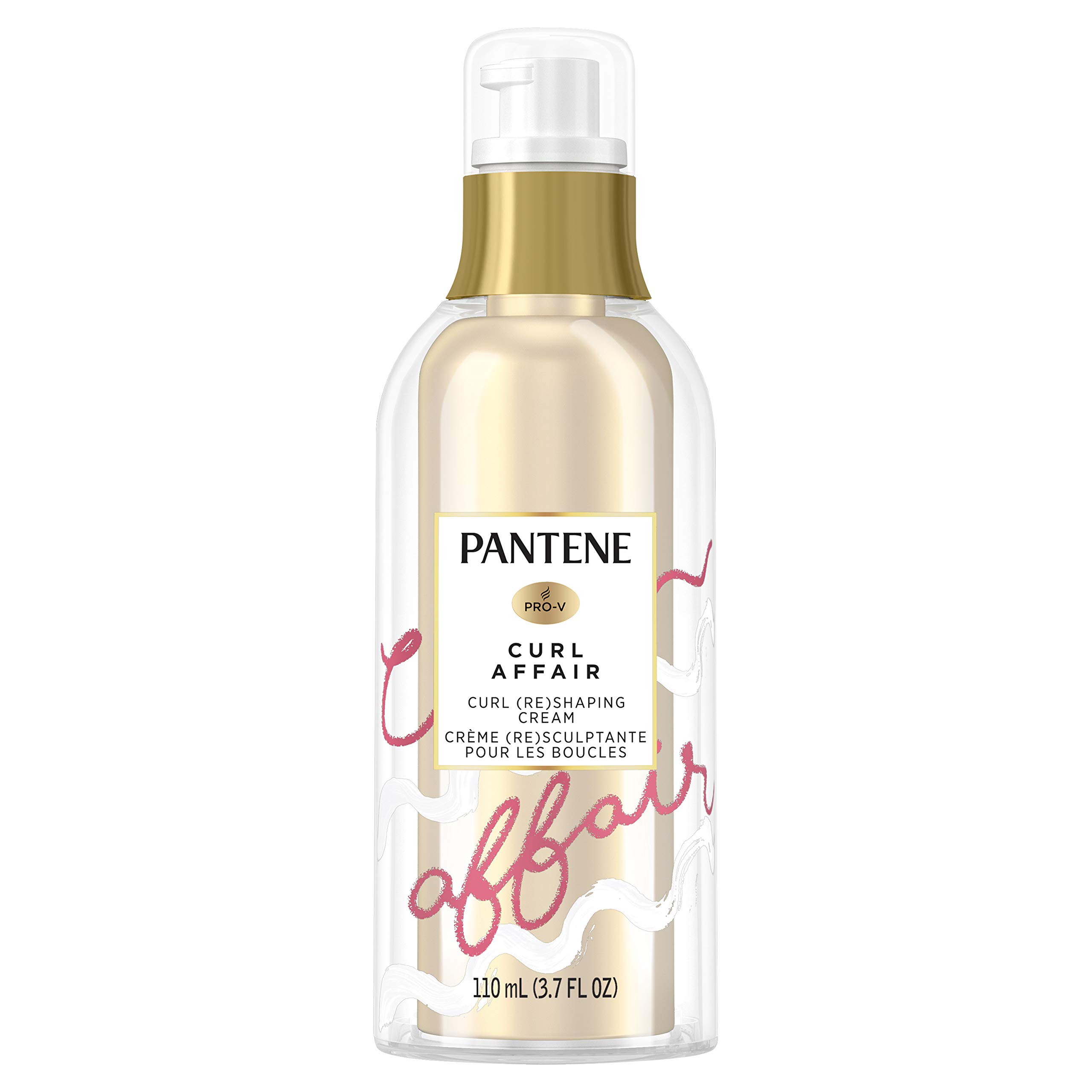 Pantene Sulfate Free Curl Affair Curl (Re) Shaping Cream w/ Blackcurrant, 3.7 oz, 2.904 Fl oz