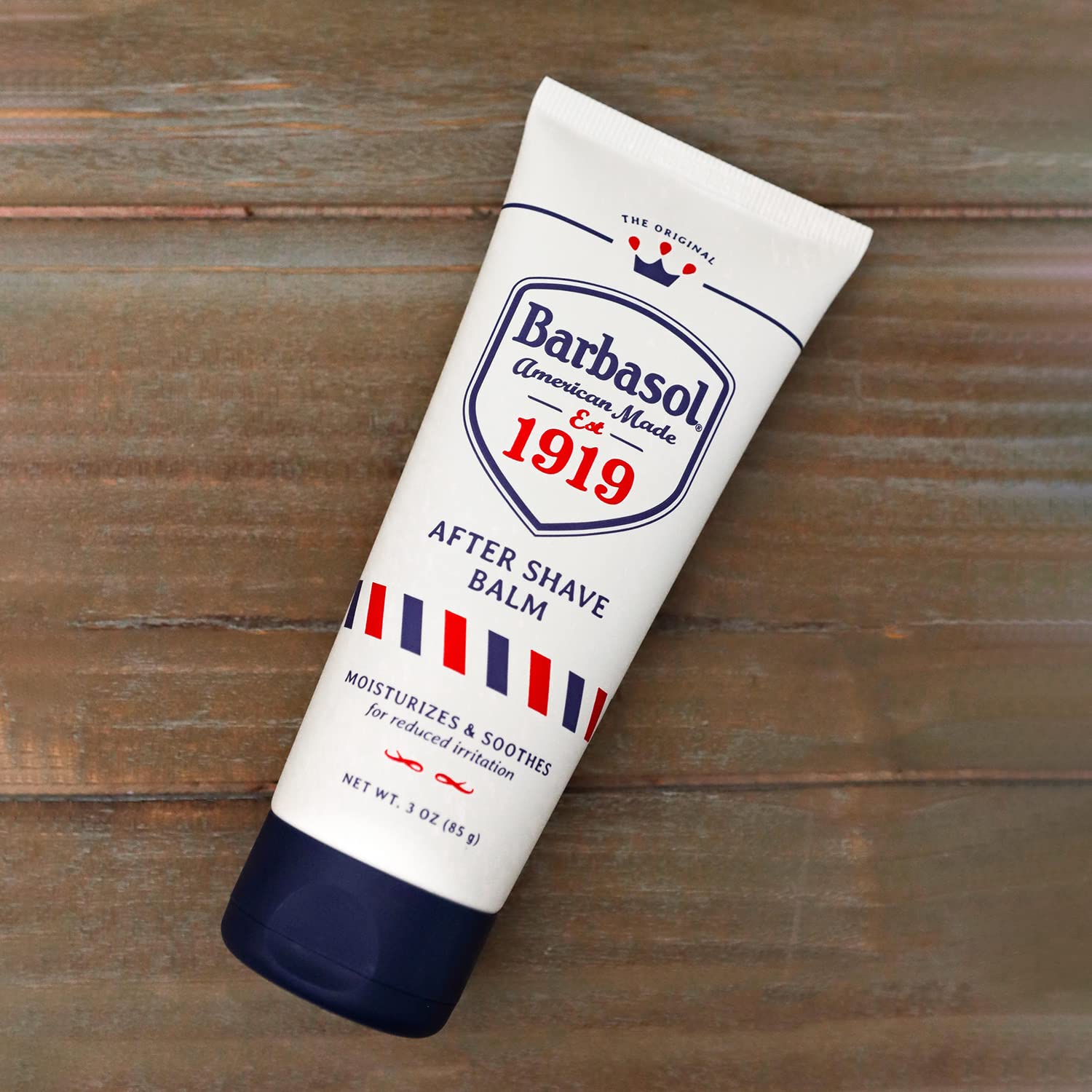 Barbasol After Shave Balm for Men, Soothes and Moisturizes Skin with Vitamin B and Distilled Witch Hazel, 3 OZ (Pack of 1)