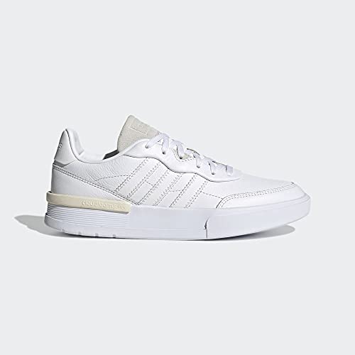 Adidas Women's Futurecourt Tennis Shoe, White/White/Wonder White, 9
