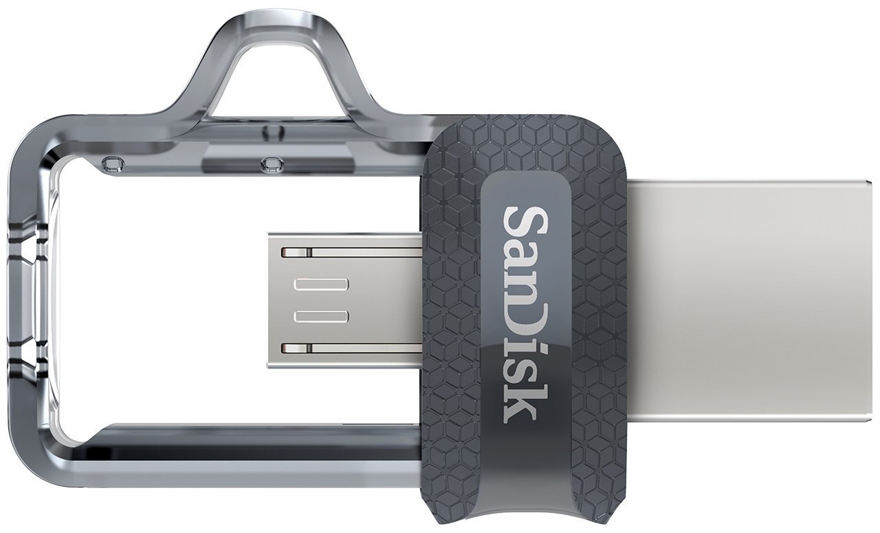 SanDisk Ultra 32GB (Five Pack Bundle) Dual Drive m3.0 (SDDD3-032G-G46) works with Android Devices and Computers Flash Drive with Everything But Stromboli (TM) Lanyard