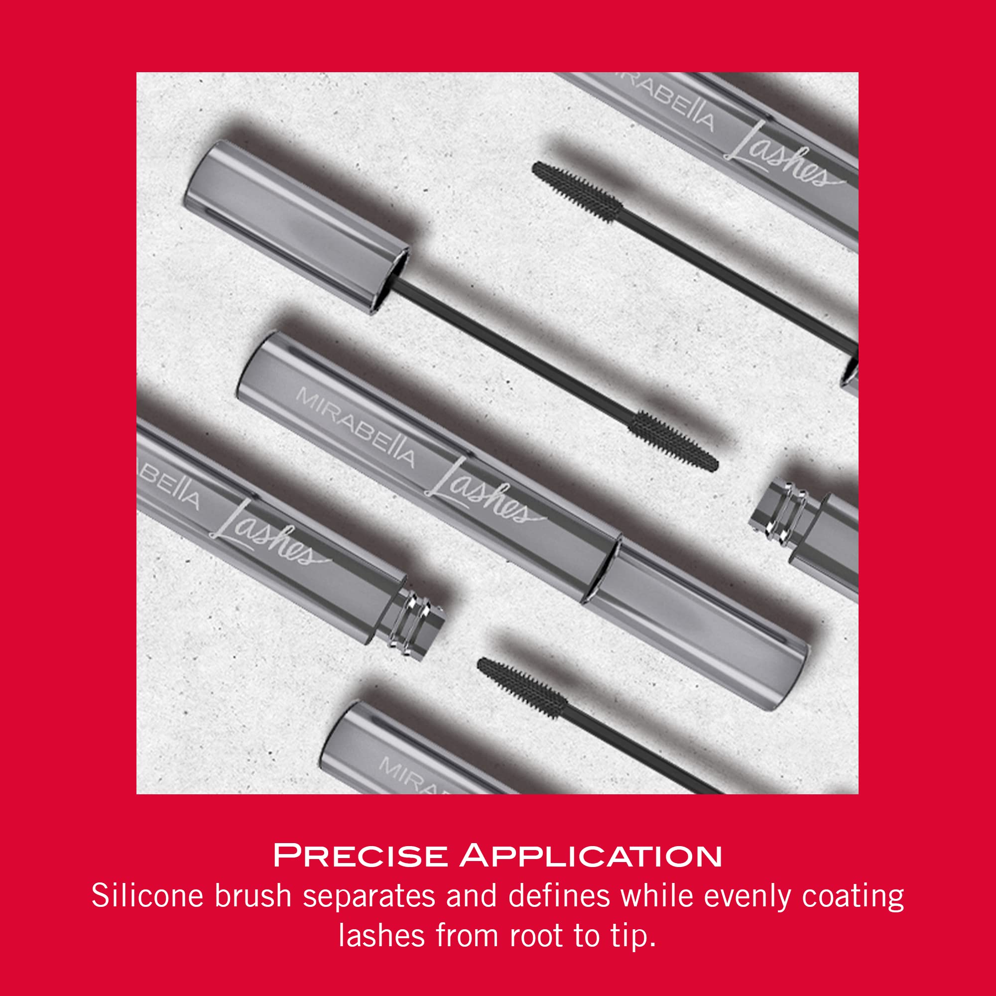 Mirabella Lasting Lash Waterproof Mascara,11mL