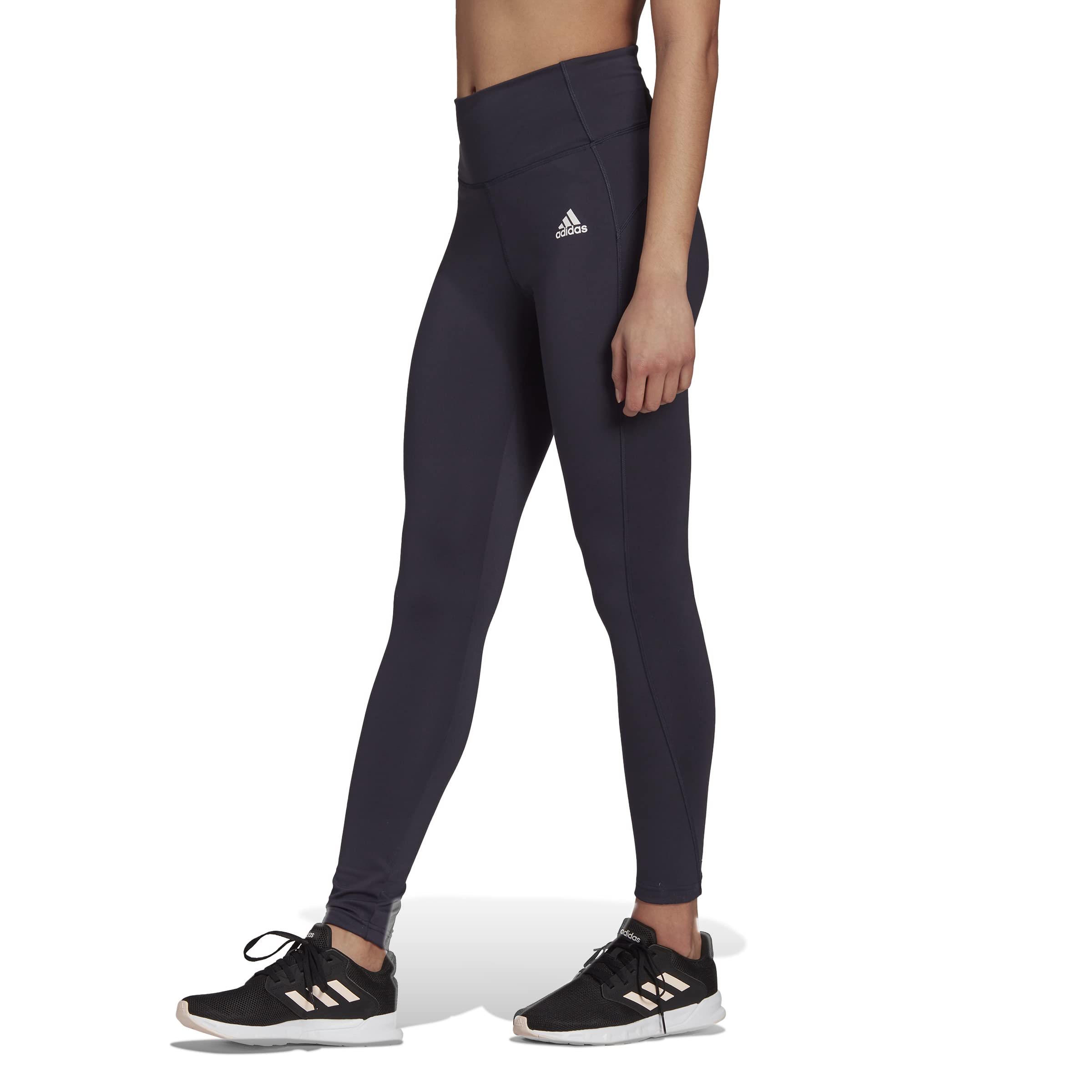 adidas Women's FeelBrilliant Designed 2 Move Leggings, Legend Ink/White, Medium