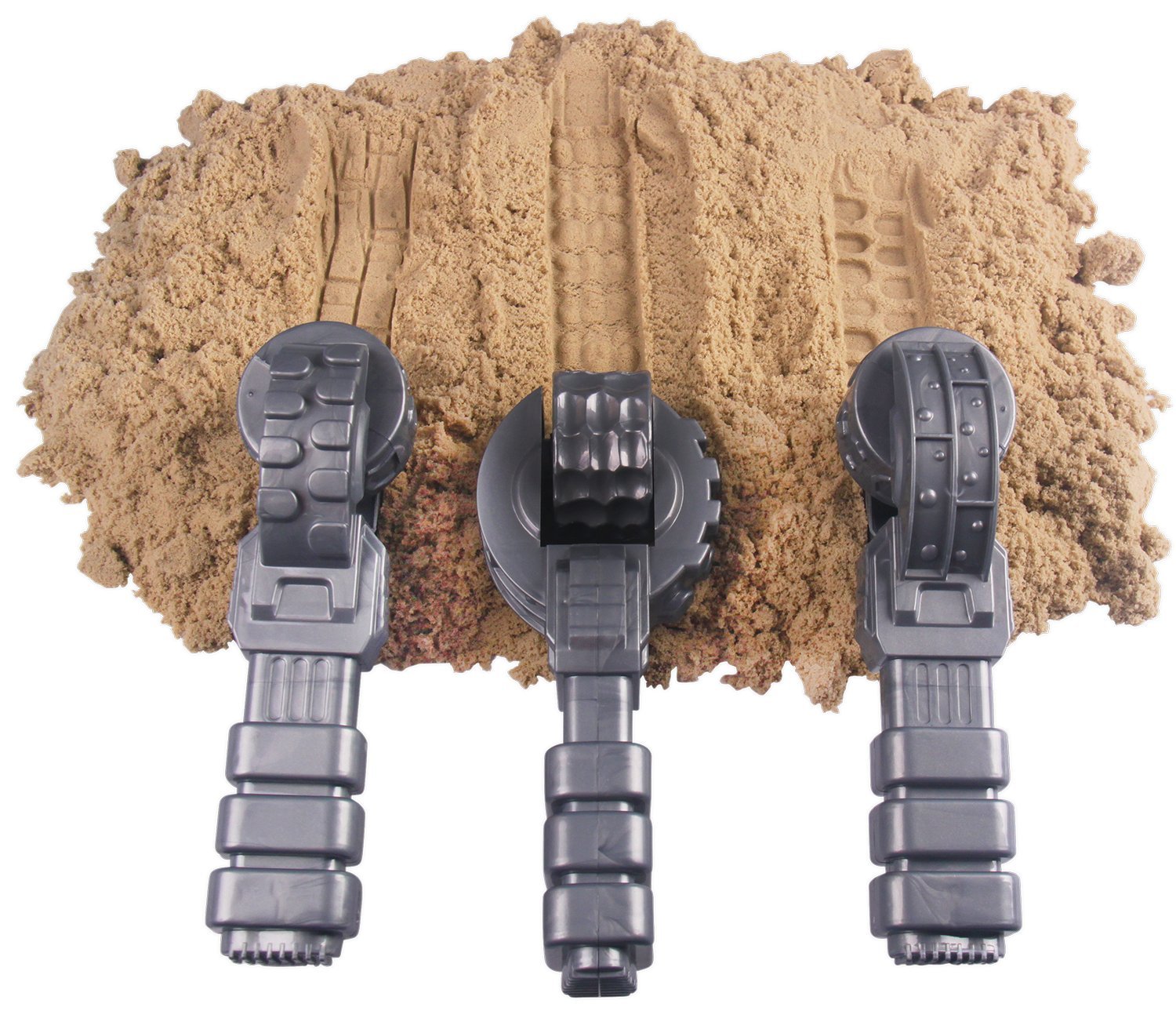 CoolSand Advanced Building Sand Molds and Tools Kit - Works with All Other Play Sand Brands - 37 Pieces Includes: Castle, Bricks and Walls Molds, and Tools - Sand Not Included
