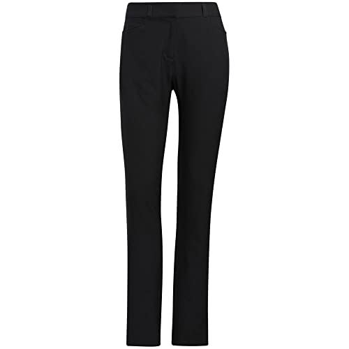 adidas Women's Standard Full Length Golf Pants, Black, 8