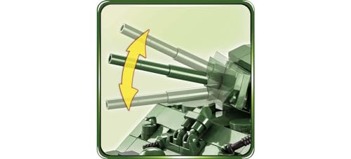 COBI 720 Pcs Historical Collection WWII /2550/ Sherman M4A3E2