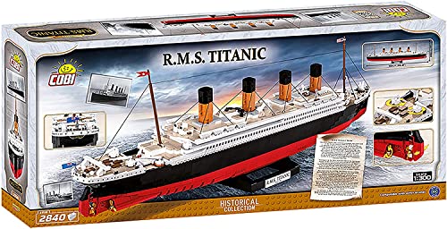 COBI Historical Collection R.M.S. Titanic, Limited Edition, Scale 1:300 (2840 Pieces)