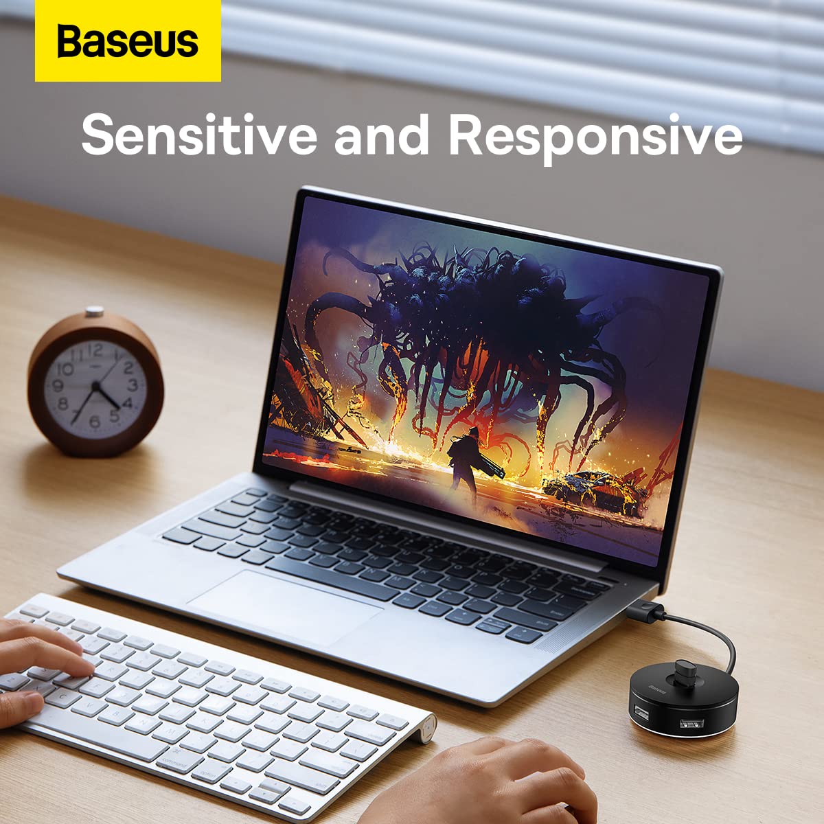 Baseus USB C HUB with 4 USB-A Ports