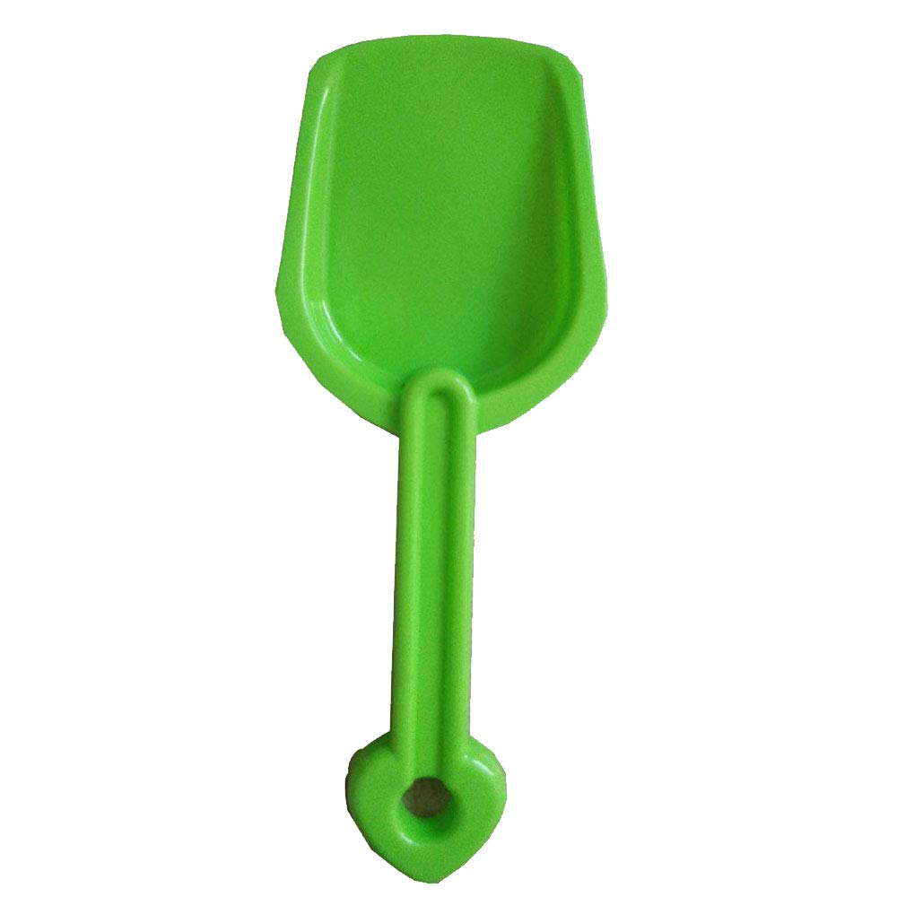 QYANG 7.5 inch 5 Color 10 Piece Children's Beach Toys Spade, Plastic Shovel, Children's Kindergarten Gifts, Sand Pool, Dredging, Water Tools, Shovel Combination (QY-WJ01)