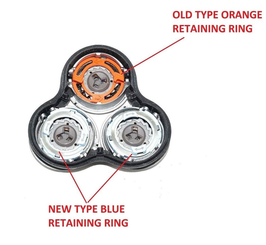 Philips Norelco Retainer Rings for SP9820, SP9860, SP9861, SP9862, SP9863 and More