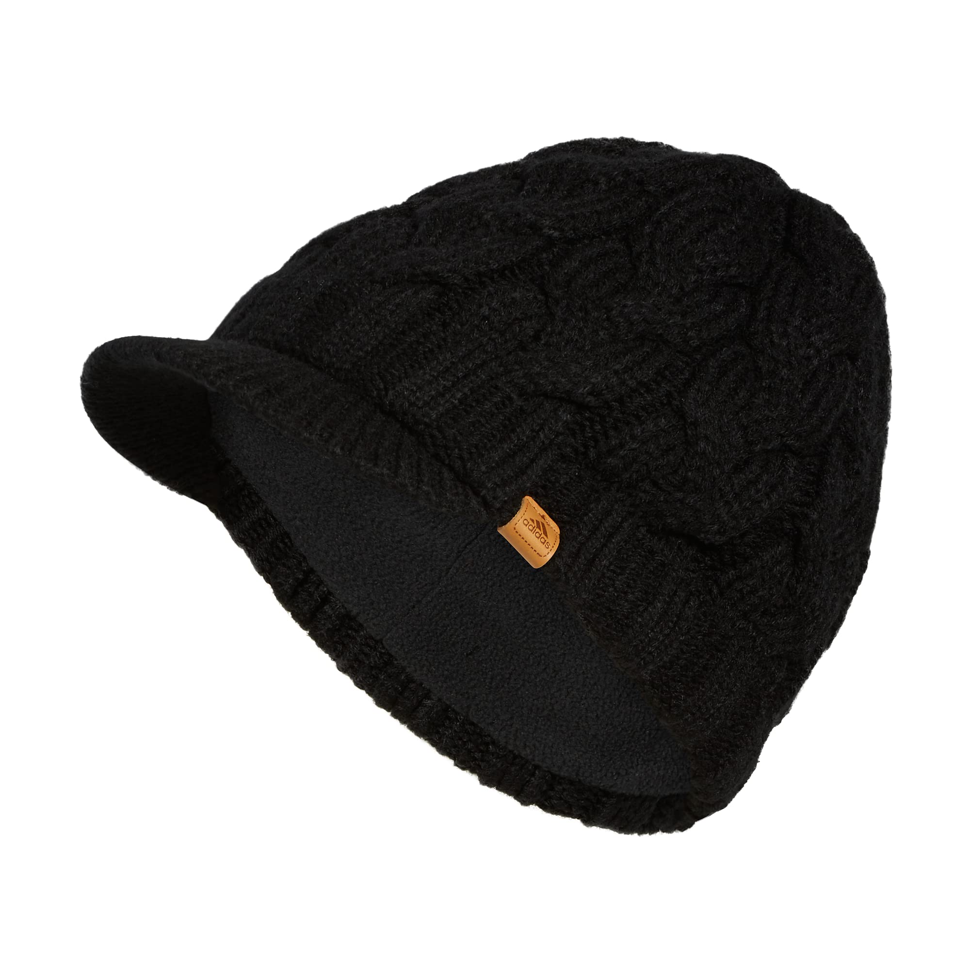 adidas Women's Crystal Brimmer Beanie, Onix Grey-Clear Onix Grey Marl F22, One Size