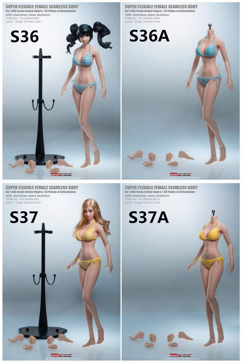i8 TOYS Phicen TBLeague PLLB2020-S37A 1/6 Scale Phicen Female Seamless Body for 12 inch Action Figure Suntan Shik Without Head Sculpt