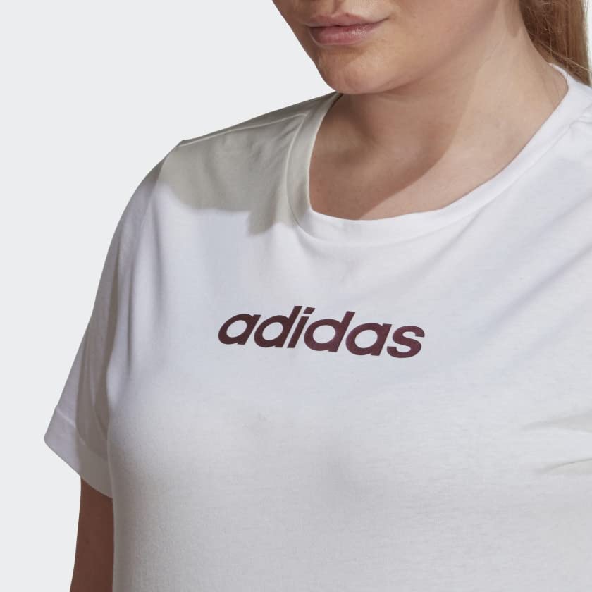 adidas Womenomen E Tee, Purple Tint/Copper Metallic, Large