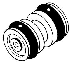 Piston for A-dec - Fits: Century Water Valve ADP099