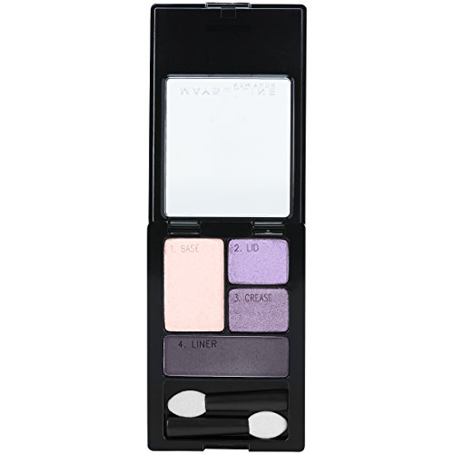 Maybelline New York Expert Wear Eyeshadow Quads, Velvet Crush, 0.17 oz.